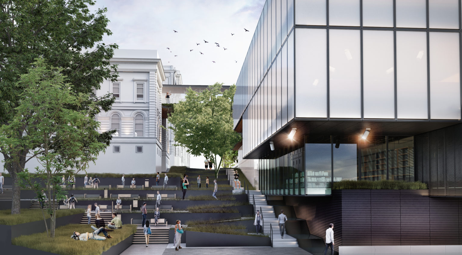 State Library 328 Swanston Street, Melbourne - CS Town Planning Permits