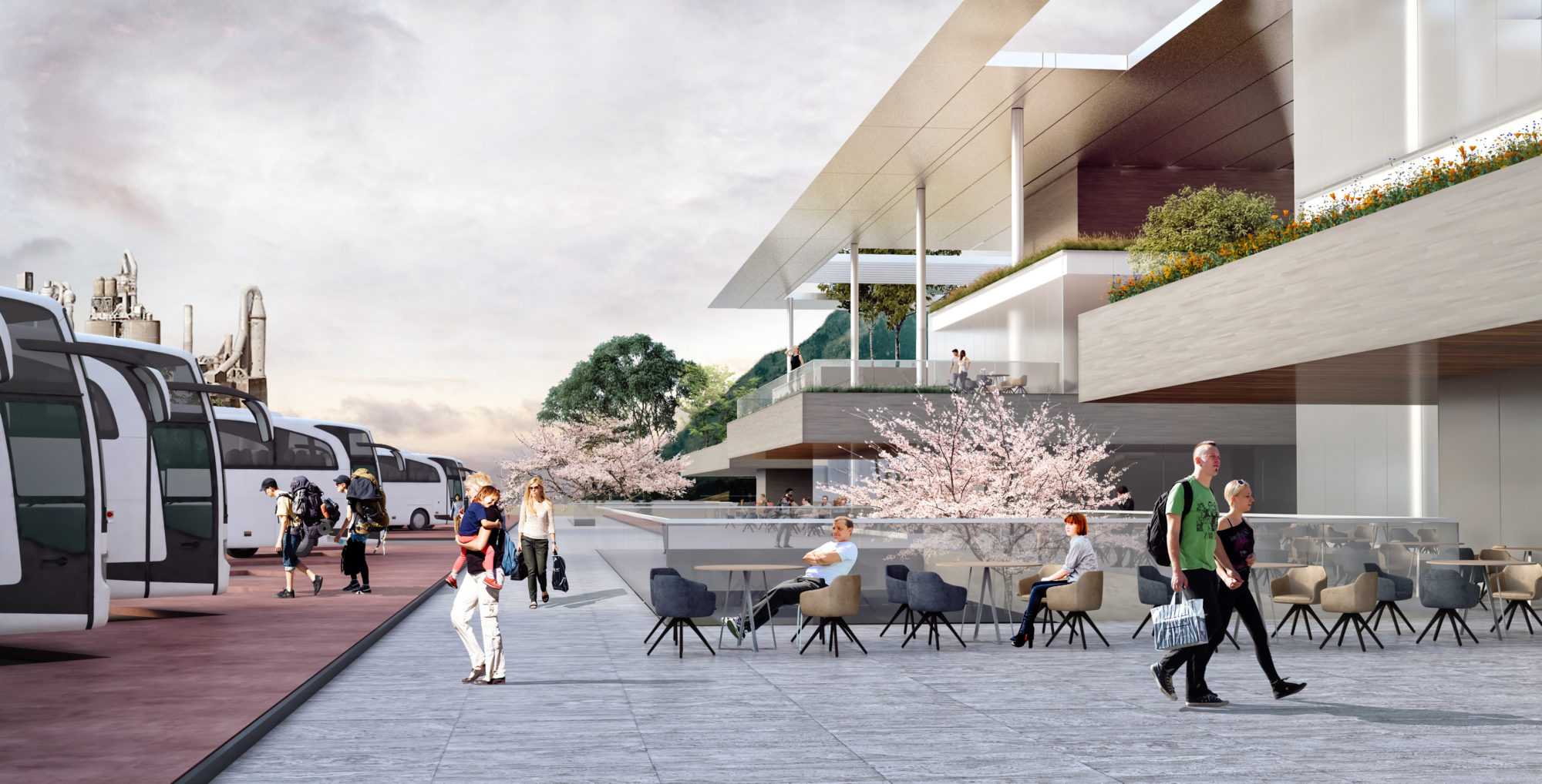 Transport Hub, Southbank, Melbourne - CS Town Planning Permits