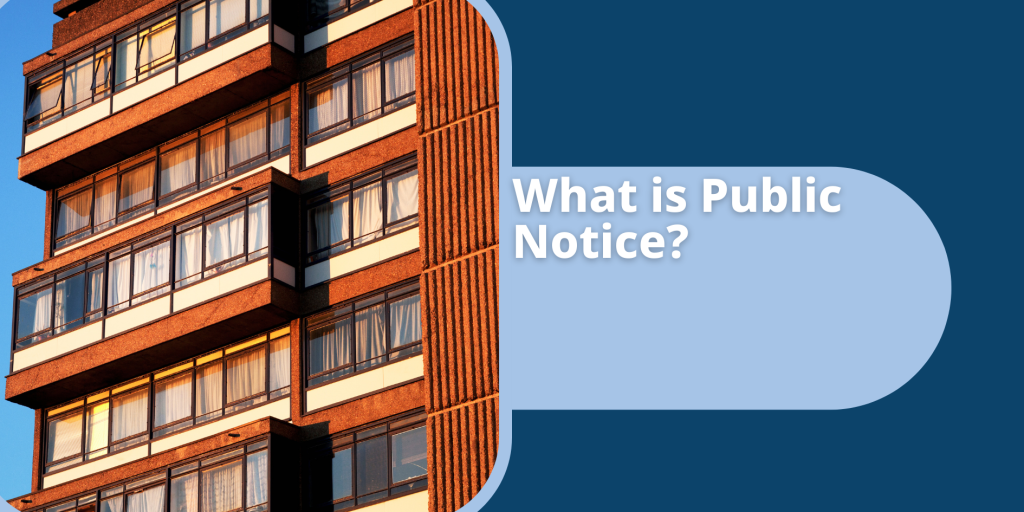 What is Public Notice of a town planning application? - CS Town ...